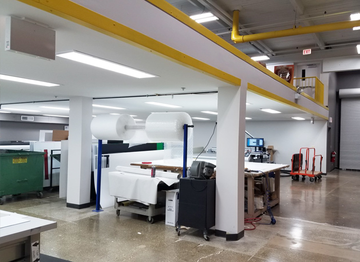 Rapid-Manufacturing-Warehouse-Buildout - Staalsen Construction Company ...